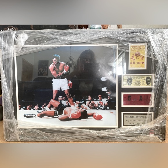Wall Decor | Muhammad Ali Vs Sonny Liston One Round Knockout | Poshmark